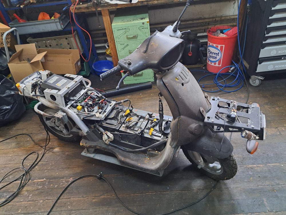 Fasnachtswagen Seitenwagen Oxygen Roller ex Post Roller def. (Gebraucht ...