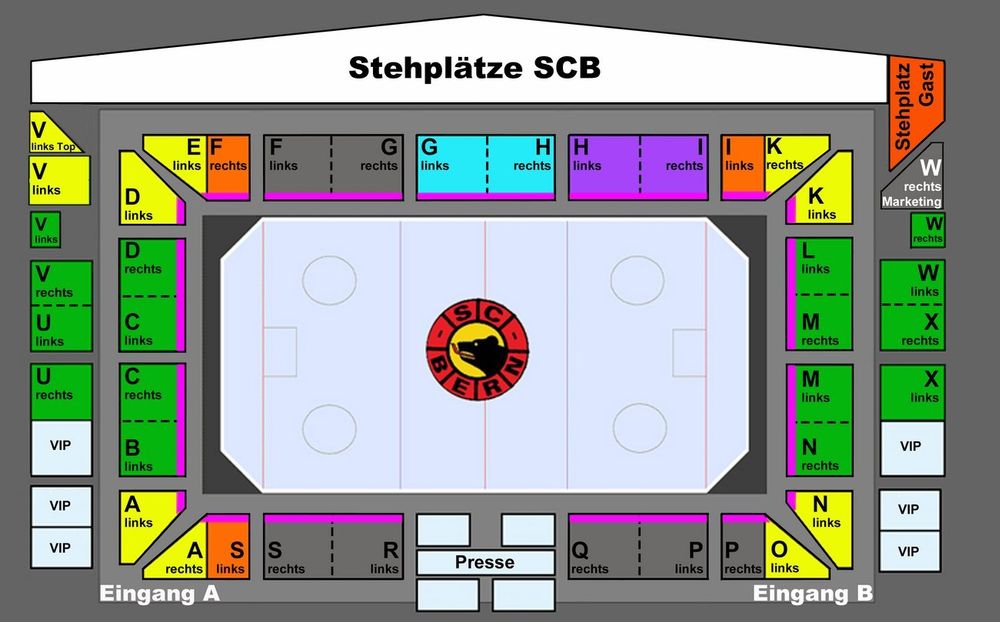 1 Sitzplatz Ticket / SCB-Fribourg-Gotteron v. 28.01.2023 (Neu und ...
