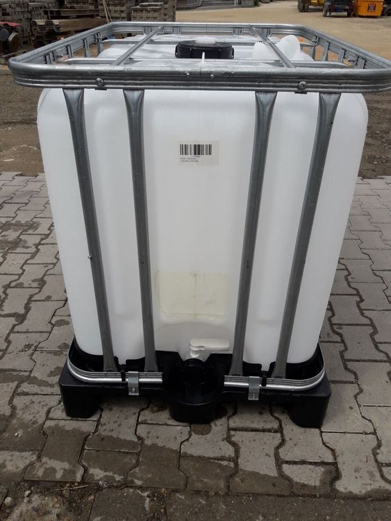 IBC Tank 600l gereinigt/neuwertig aus Lebensmittelproduktion (Neu ...