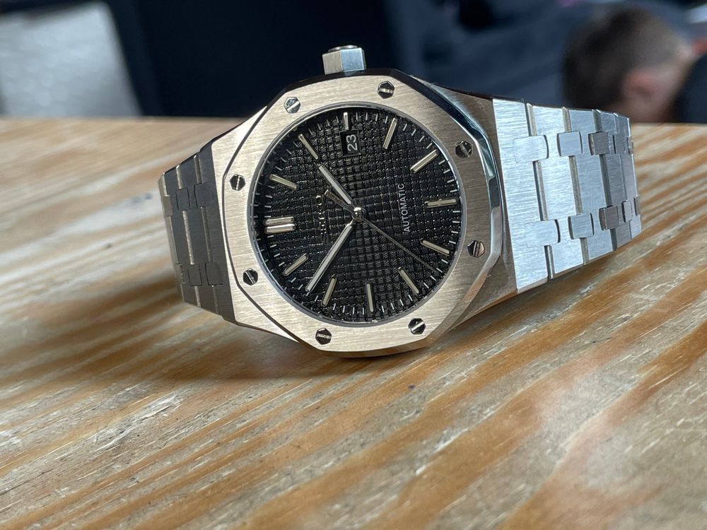 Seiko Mod "Royal Oak" 42mm NEU und ungetragen! 42mm (Neu (gemäss ...