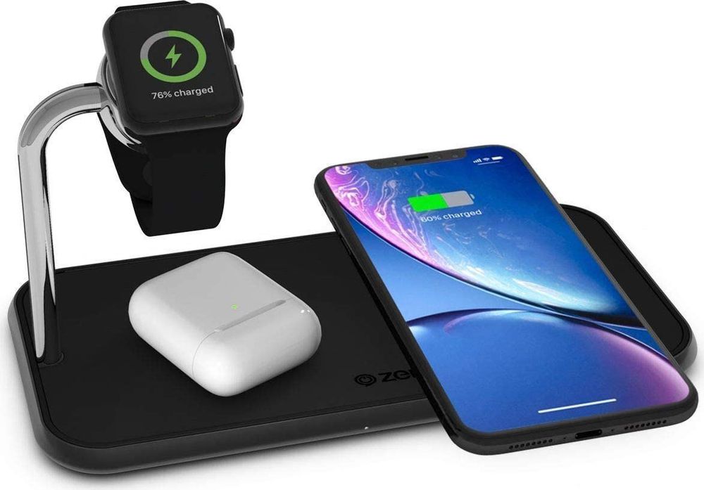 Zens 3in1 Wireless Qi-Ladegerät Charger (Neu (gemäss Beschreibung)) in ...