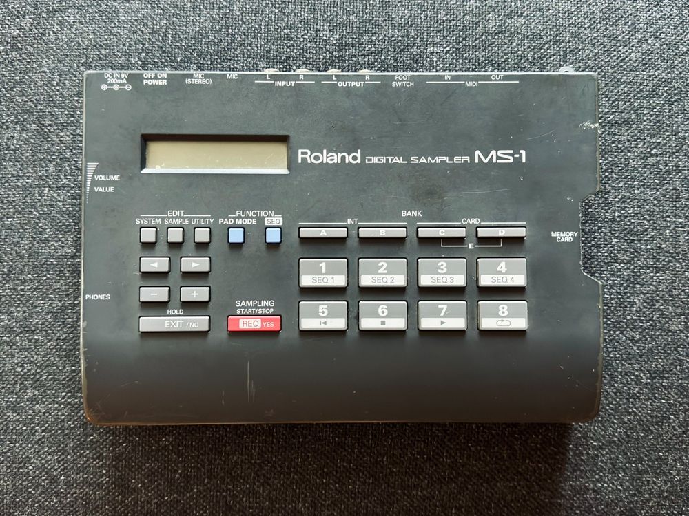 Roland Digital Sampler MS-1 - Vintage Sampler (Gebraucht) in Brugg AG ...