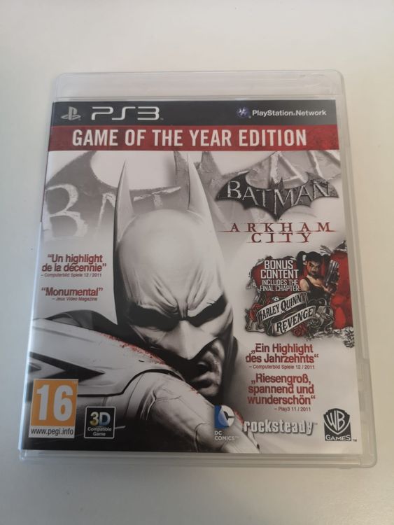 Batman Arkham City (PS3) (Gebraucht) in Herisau für CHF 5 – mit ...