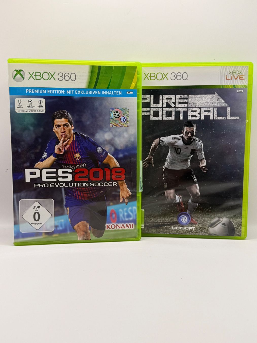 1 x Pes 2018 Pro Evolution - Pure Football - XBOX 360 - (Gebraucht) in ...