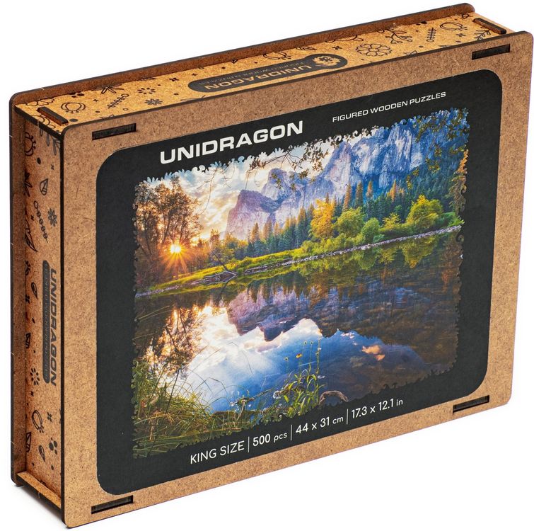 Unidragon Figured Wooden Holz-Puzzles King Size 500 teile | Kaufen auf ...