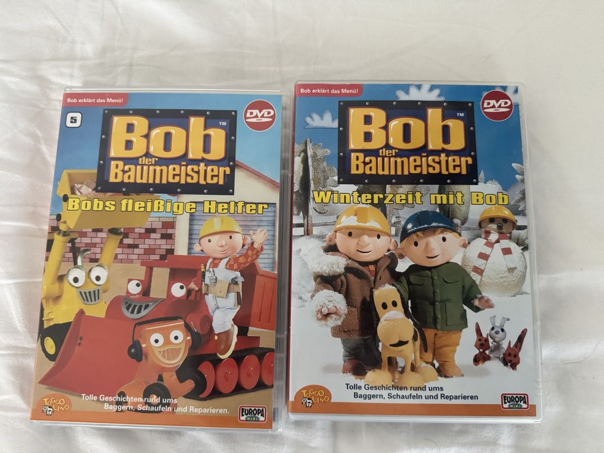 22 Dvds Peppa Pig,Bob Baumeister, Mickey, Feuerwehrmann Sam, (Gebraucht ...