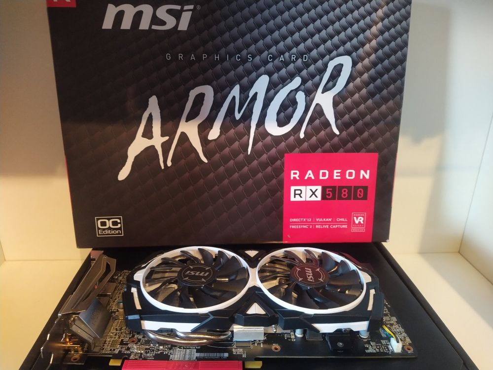 Grafikkarte MSI Radeon RX580 Armor 8G OC (Gebraucht) in Münsingen für ...