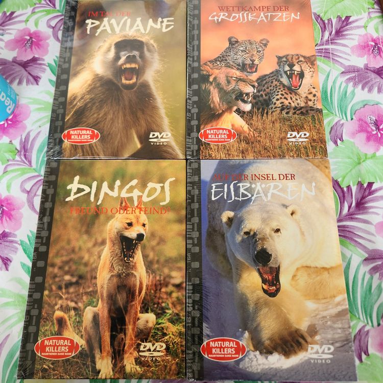 DVD Natural Killers Tier Doku Sammlung - Neu & OVP (Neu und ...