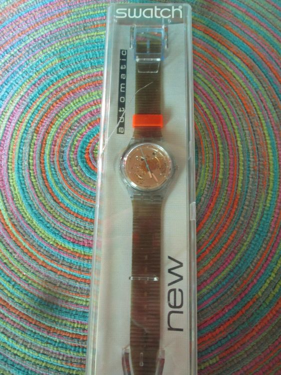SWATCH AUTOMATIC 90ER JAHR BLUEMATIC OVP UNGETRAGEN | Kaufen auf Ricardo