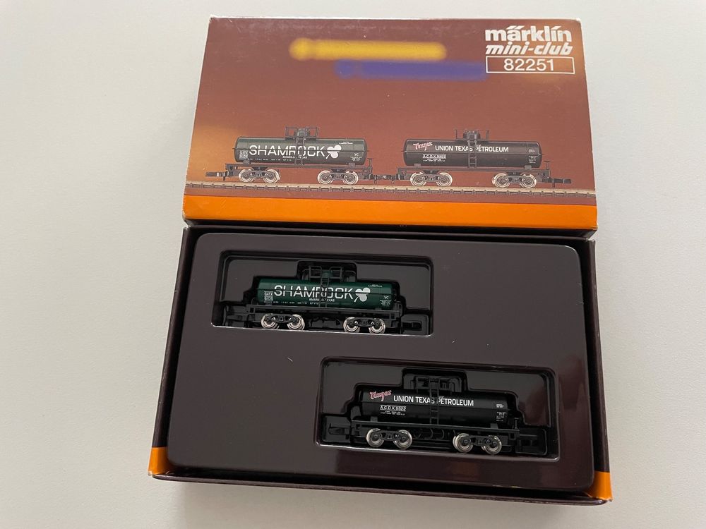 Marklin Z 82251 Kesselwagen-set USA (Neu und originalverpackt) in ...