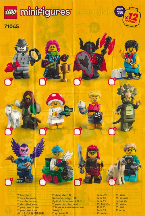 LEGO 71045 série 25 minifigure Mushroom Sprite (Neu und ...
