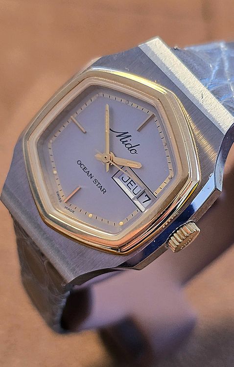 MIDO DAMEN OCEAN STAR DAY- DATE Automatic New Old Stock | Kaufen auf ...