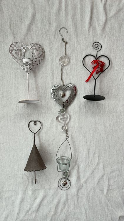 Diverses décorations en forme de cœur | Kaufen auf Ricardo
