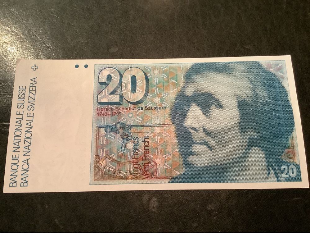 Neue alte 20.— Banknote Faltenfrei | Kaufen auf Ricardo