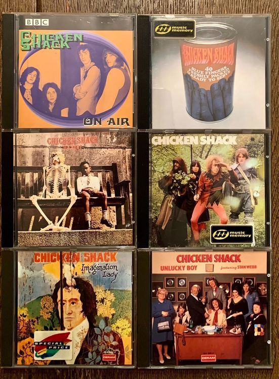 CHICKEN SHACK „Set 6 CDs“! BLUES RAR STAN WEBB (Gebraucht) in Basel für ...