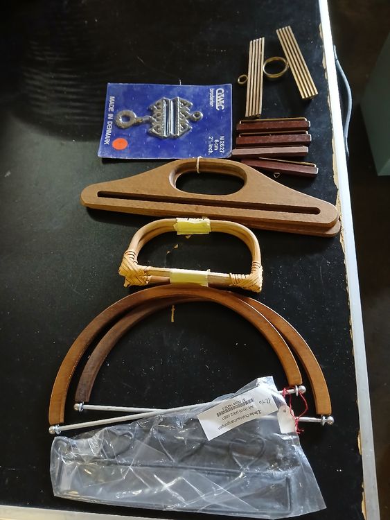 Vintage Taschengriffe und Zubehör, Basteln (Neu (gemäss Beschreibung ...