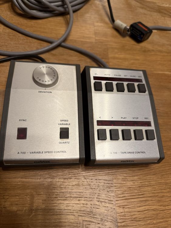 REVOX A700 Remote Control Speed Für Revox Bandmaschine (Gebraucht) in ...