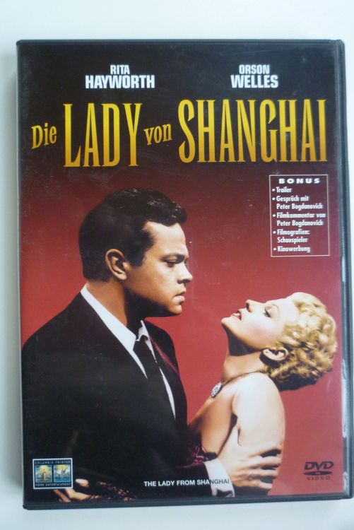 Die Lady von Shanghai Klassiker 1947 Orson Welles, Hayworth (Gebraucht ...