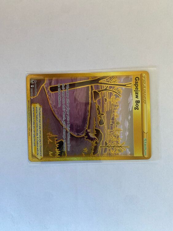Gapejaw Bog Pokemon Gold Karte EN 213/195 (Neu (gemäss Beschreibung ...