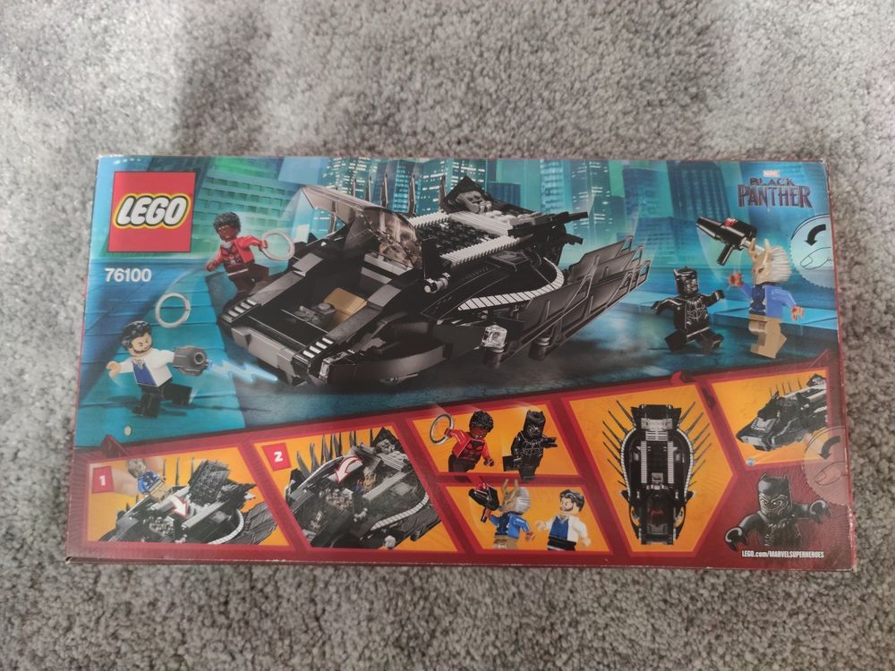 LEGO 76100 Marvel - Black Panther Royal Talon Fighter Attack (Neu und ...