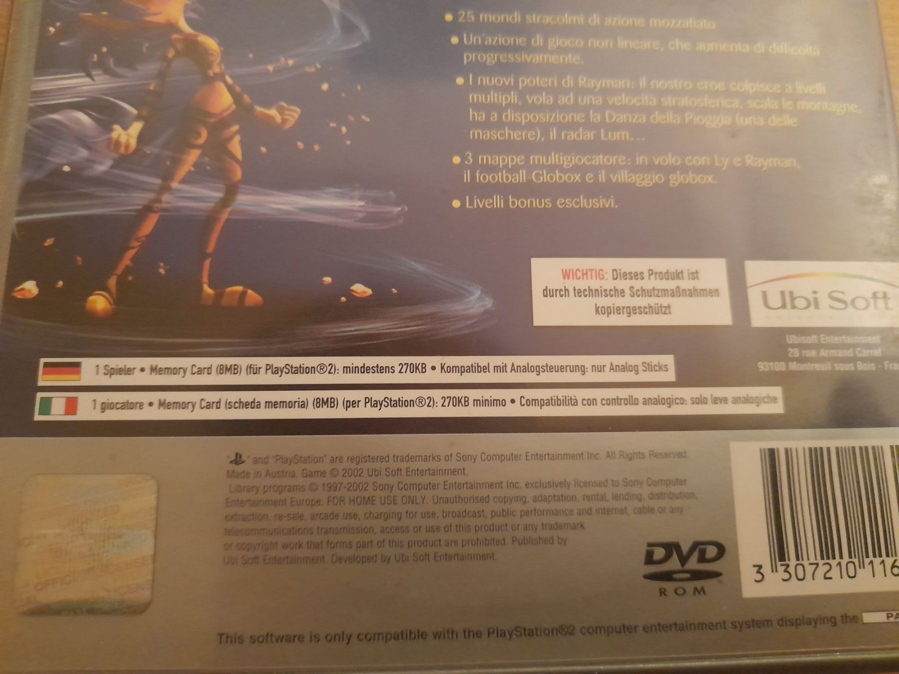 Rayman Revolution für Sony Playstation 2 (Gebraucht) in Lustmühle für ...