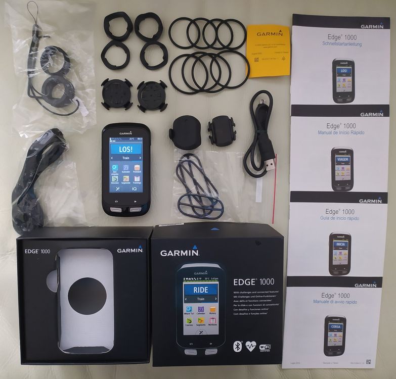 Garmin Edge 1000 inkl. div. Zubehör !!! (Gebraucht) in Dietikon für CHF ...