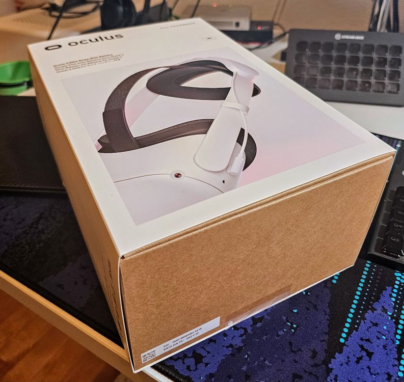 Meta Quest 2 Elite Strap mit Batterie (Neu und originalverpackt) in Niederlenz für CHF 100 – mit ...
