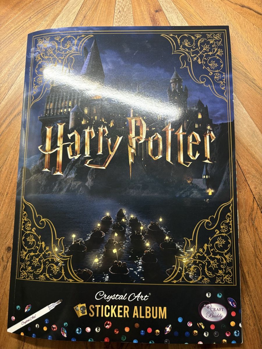 Harry Potter Crystal Art Sticker - Quaffle & Beaters Bat (Neu und ...