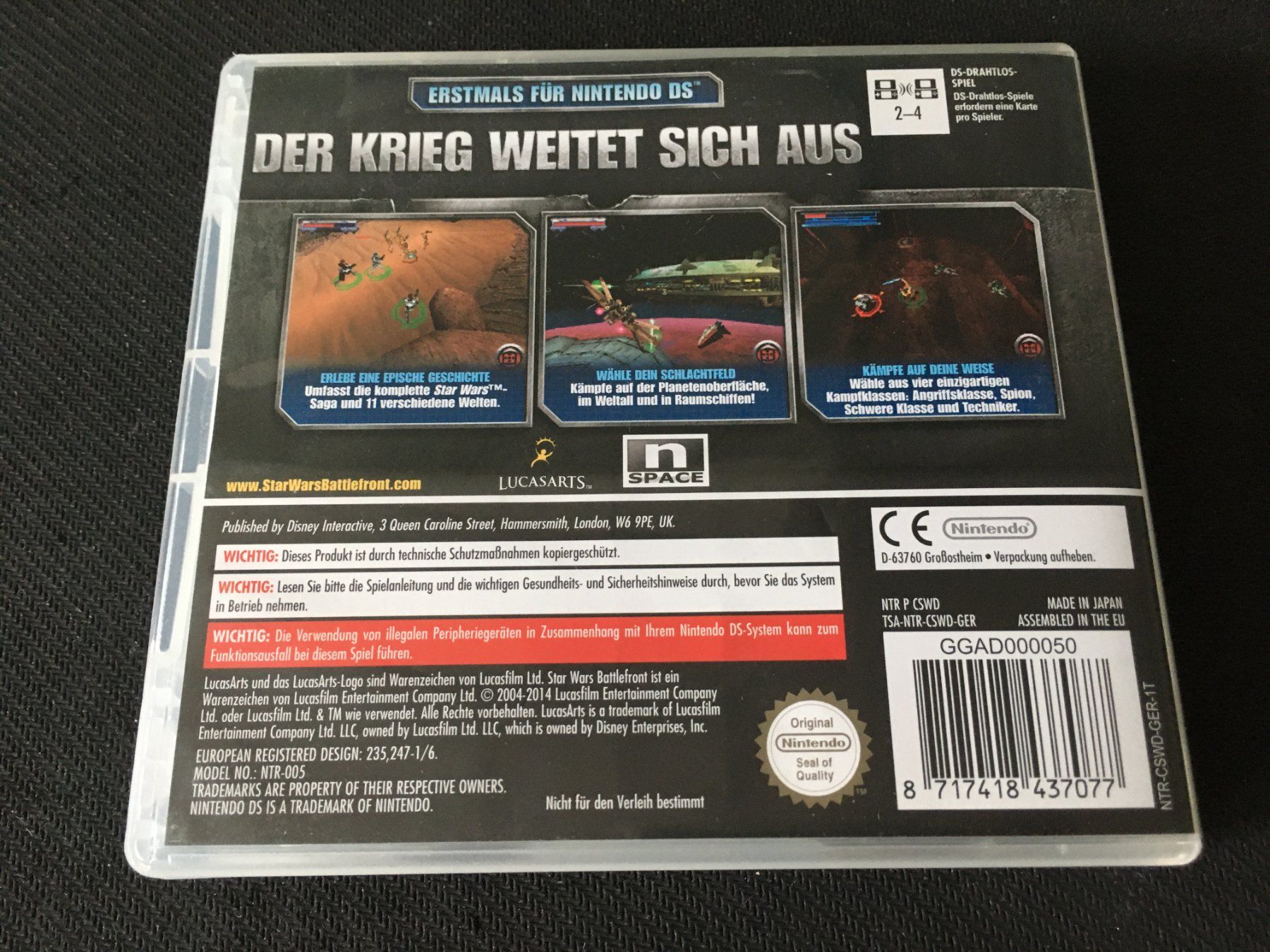 Star Wars Battlefront - Elite Squadron für Nintendo DS (Gebraucht) in ...