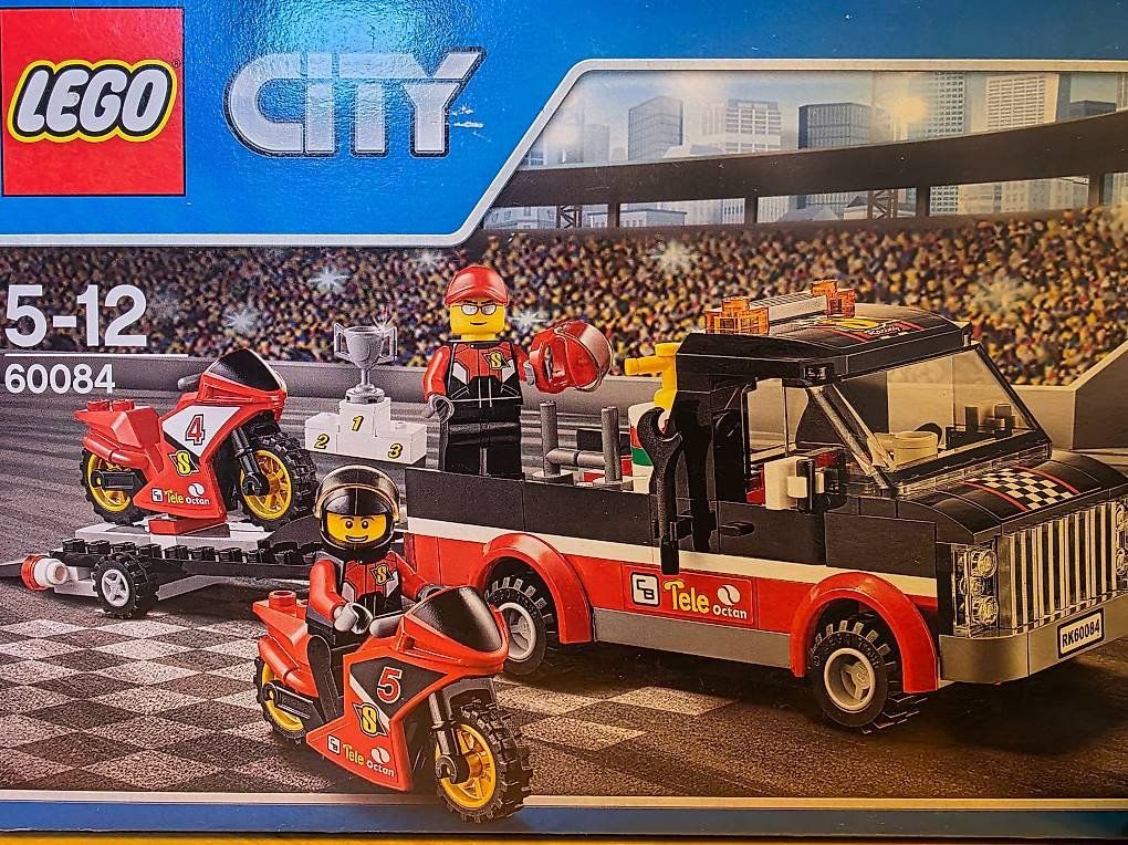 LEGO City 60084 Rennmotorrad-Transporter – OVP ungeöffnet / (Neu und ...