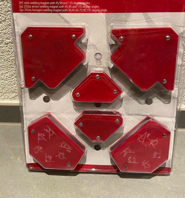 Schweissmagnet 6 Pcs.Rot SET RED / NEU!! (Neu und originalverpackt) in Seon für CHF 65 – mit ...