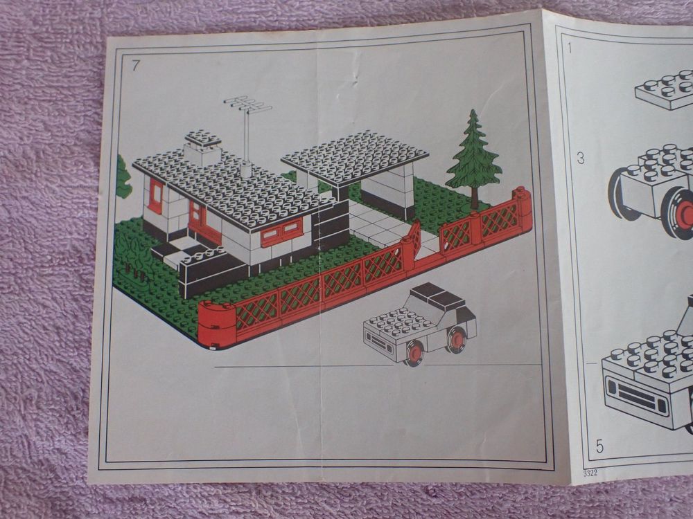 schöne Bauanleitung für LEGO Set 345 (D'occasion) à Geroldswil pour CHF ...