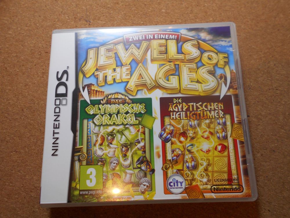 Jewel the Ages für Nintendo DS.. 2 Game in einem (Gebraucht) in ...