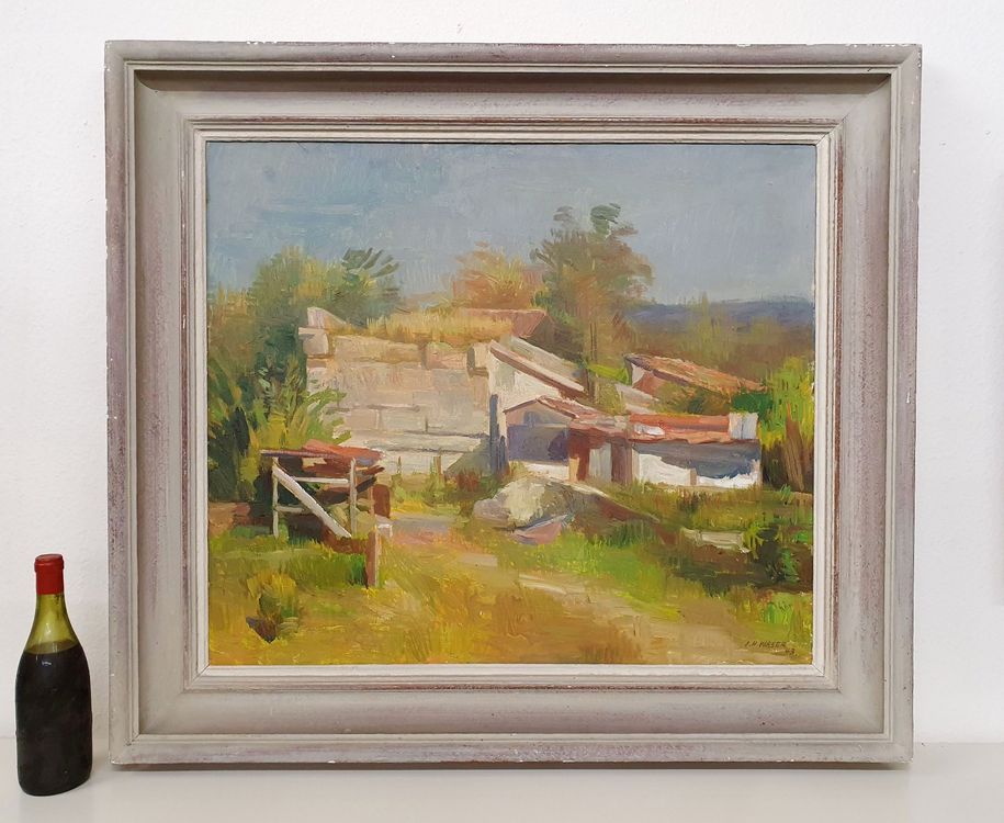 Joseph H. WASER (1901-1994) – Schweizer Kunst, grosses Gemäl | Acheter ...