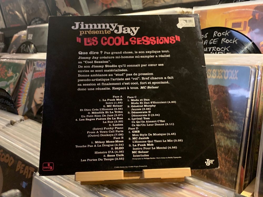 Jimmy Jay – "Les Cool Sessions"...OG FR 1993...VG/VG+ DLP (D'occasion ...