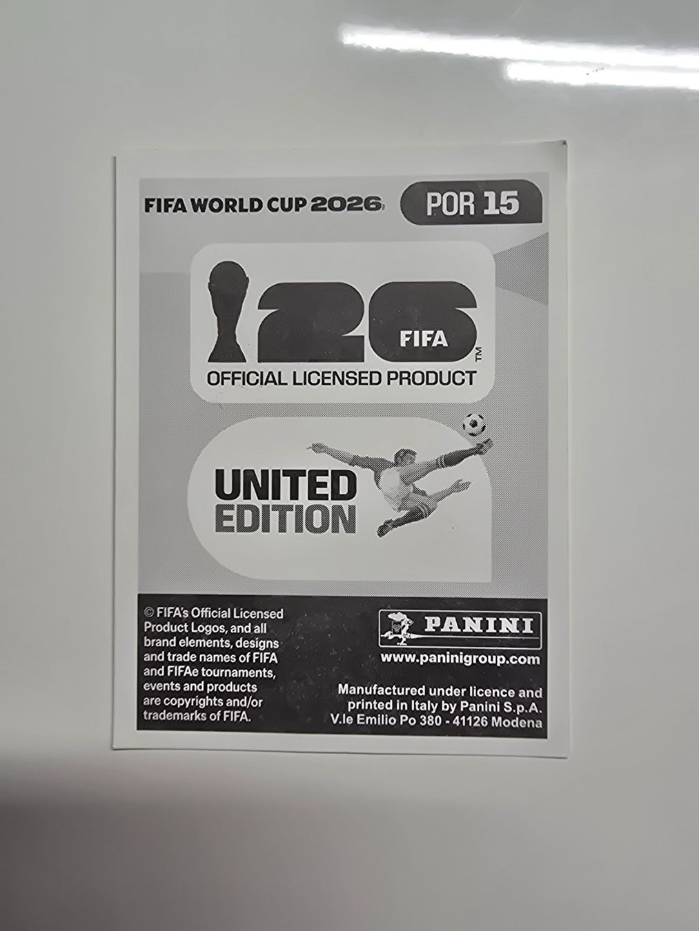 Carte Panini Cristiano Ronaldo Portugal Coupe du Monde 2026 (Neuf (Voir ...