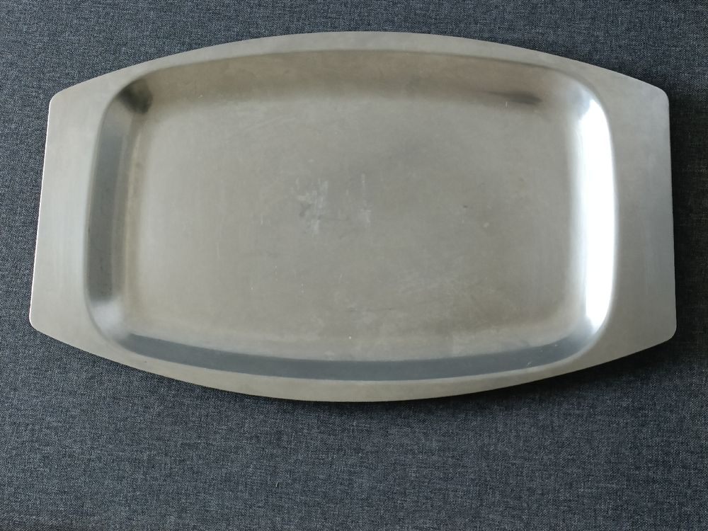 plateau de service en inox | Kaufen auf Ricardo