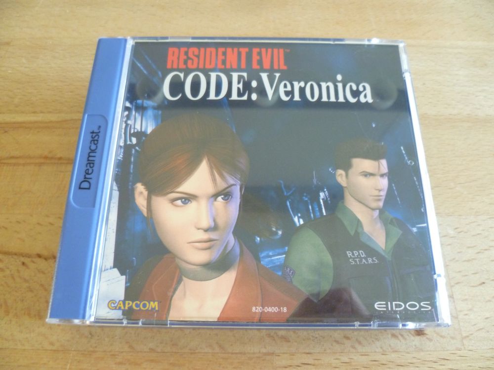 Resident Evil Code Veronica (D) - SEGA Dreamcast (PAL) (TOP) | Kaufen ...