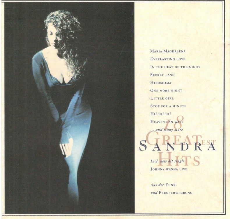 Sandra 18 Greatest Hits (Gebraucht) in St. Margarethen TG für CHF 5.9 ...