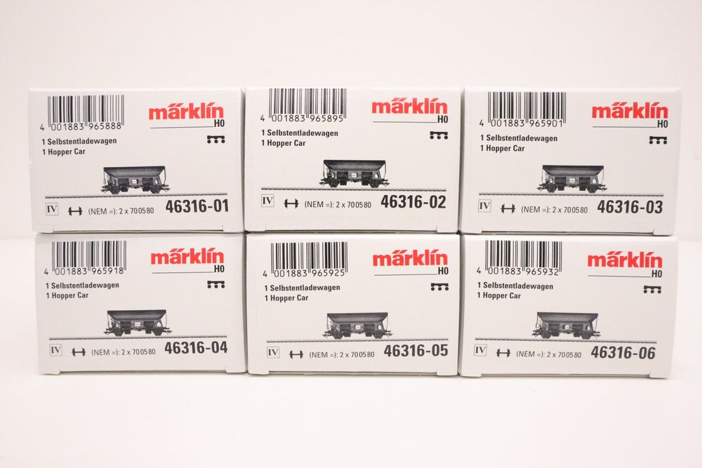 Märklin 46316 DB Ed 090 Selbstentladewagen-Set, AC H0 (Gebraucht) in ...