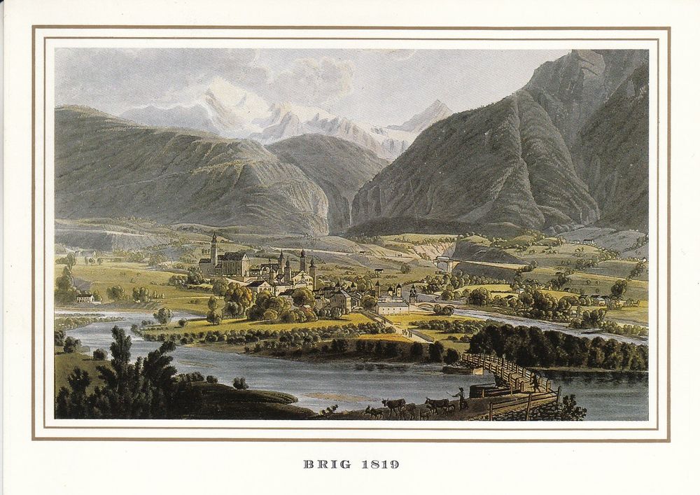 Brig Postkarte von 1819 (Neu (gemäss Beschreibung)) in Spreitenbach für ...