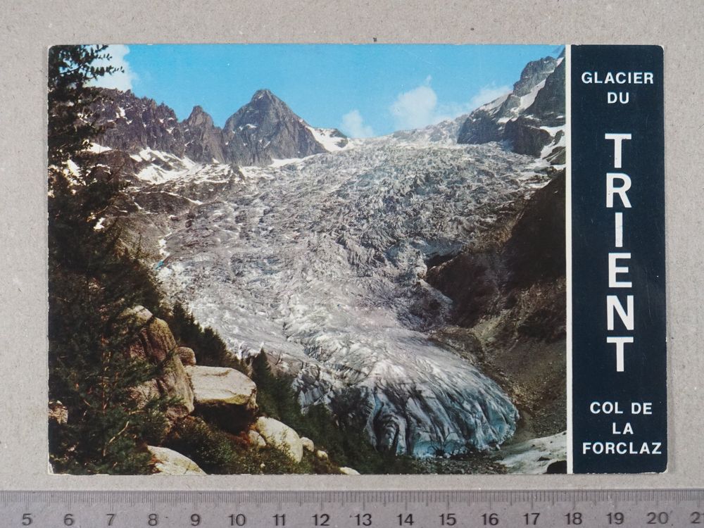 Gletscher , Glacier du Trient, Col de la Forclaz (Gebraucht) in ...