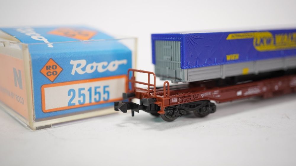 e3 Spur N Roco 25155 ÖBB Hupac mit Auflieger LKW Walter (Gebraucht) in Thun für CHF 24.9 – mit ...