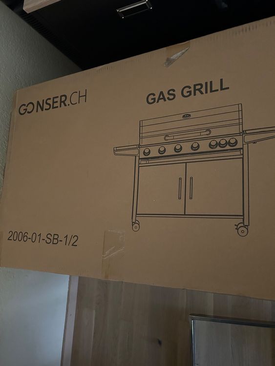 Neu und Original verpackt! Gasgrill Acero 6 + 1 Brenner (Neu und originalverpackt) in Zeiningen ...
