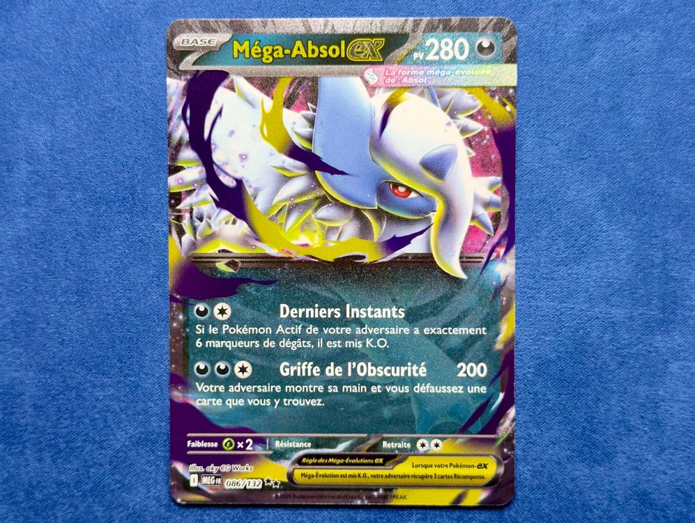 Méga-Absol ex (086/132) - Méga-Évolution - ME01 - MEG FR (D'occasion) à ...