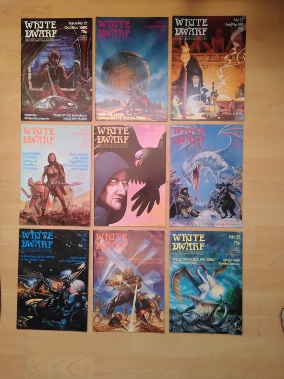 White Dwarf Magazin Nr. 21 - Nr. 29 (Gebraucht) in Düdingen für CHF 20 ...