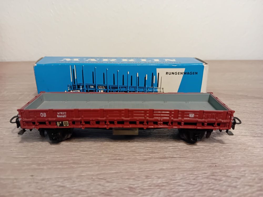Märklin 4607 Rungenwagen DB H0 (Gebraucht) in St-Aubin-Sauges für CHF ...