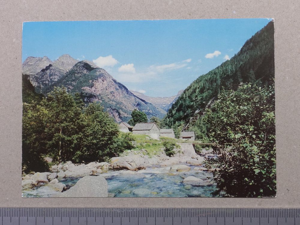 Val Redorta, presso Sonogno, Verzasca-pittoresca, 1975 | Kaufen auf Ricardo