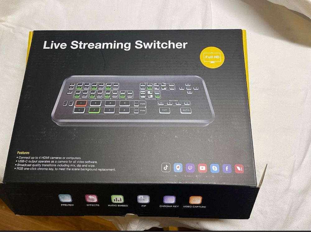 Live Streaming Switcher | Kaufen auf Ricardo