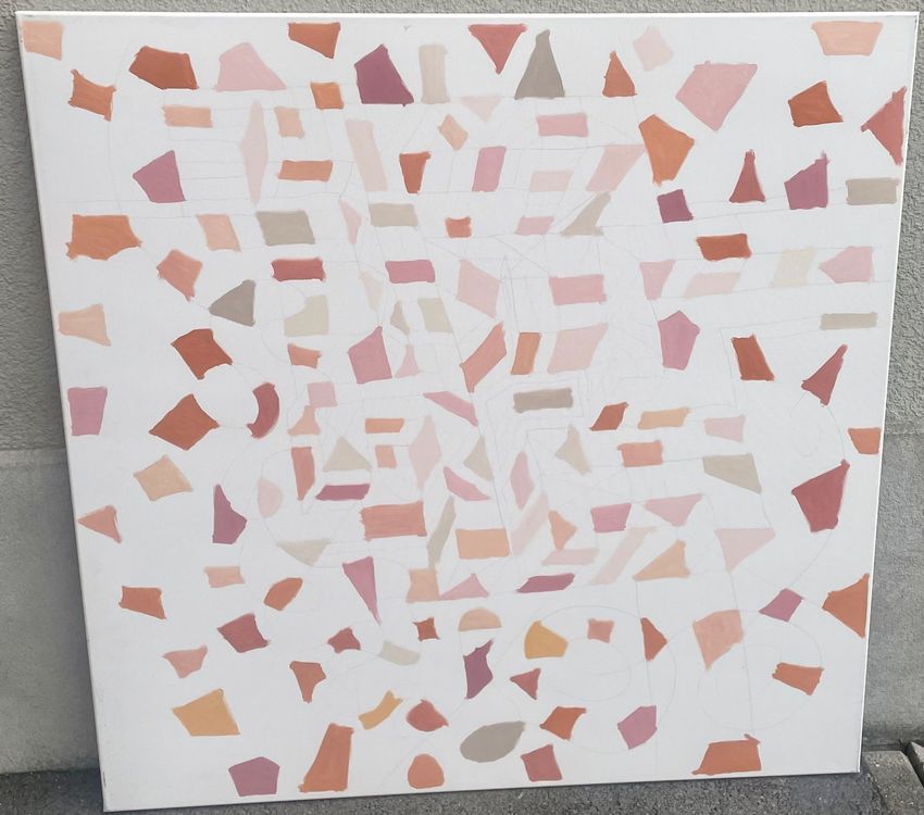 Johannes Zachariadis (1957) Grosse Gemälde Öl auf Leinwand (Gebraucht) in Root für CHF 10 – nur ...